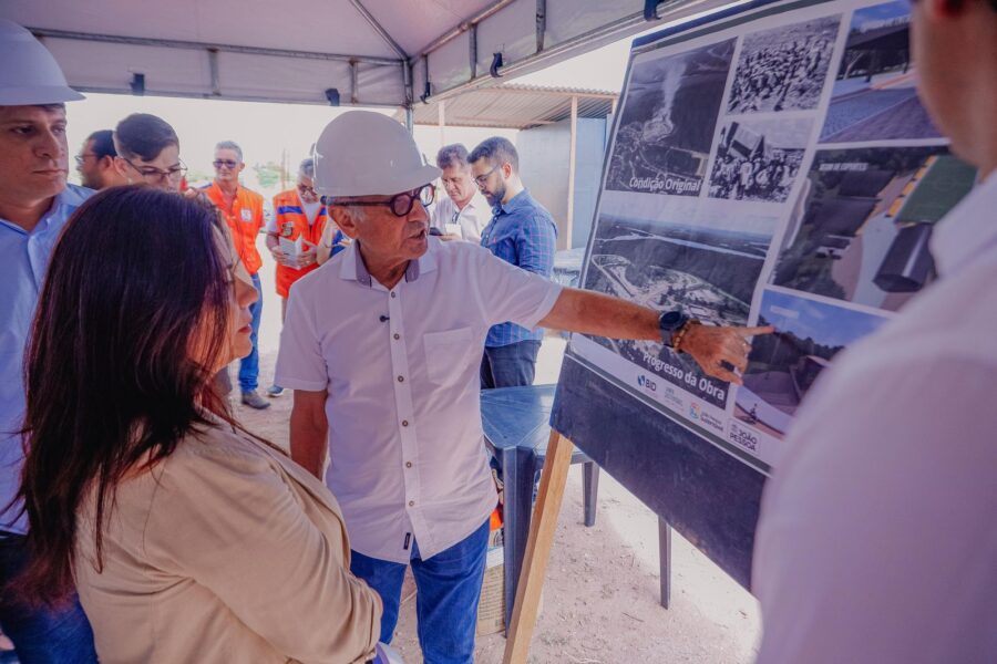 Cícero Lucena visita obras do Parque Socioambiental do Roger e do ...